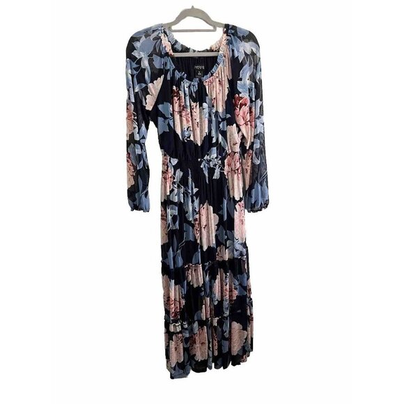 Enfocus Studio | Dresses | Enfocus Studio Tiered Maxi Dress Floral ...